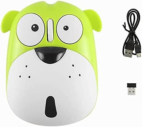 Trådløs lydløs mus, 2,4 GHz optiske mus med nanomodtager til computer ...