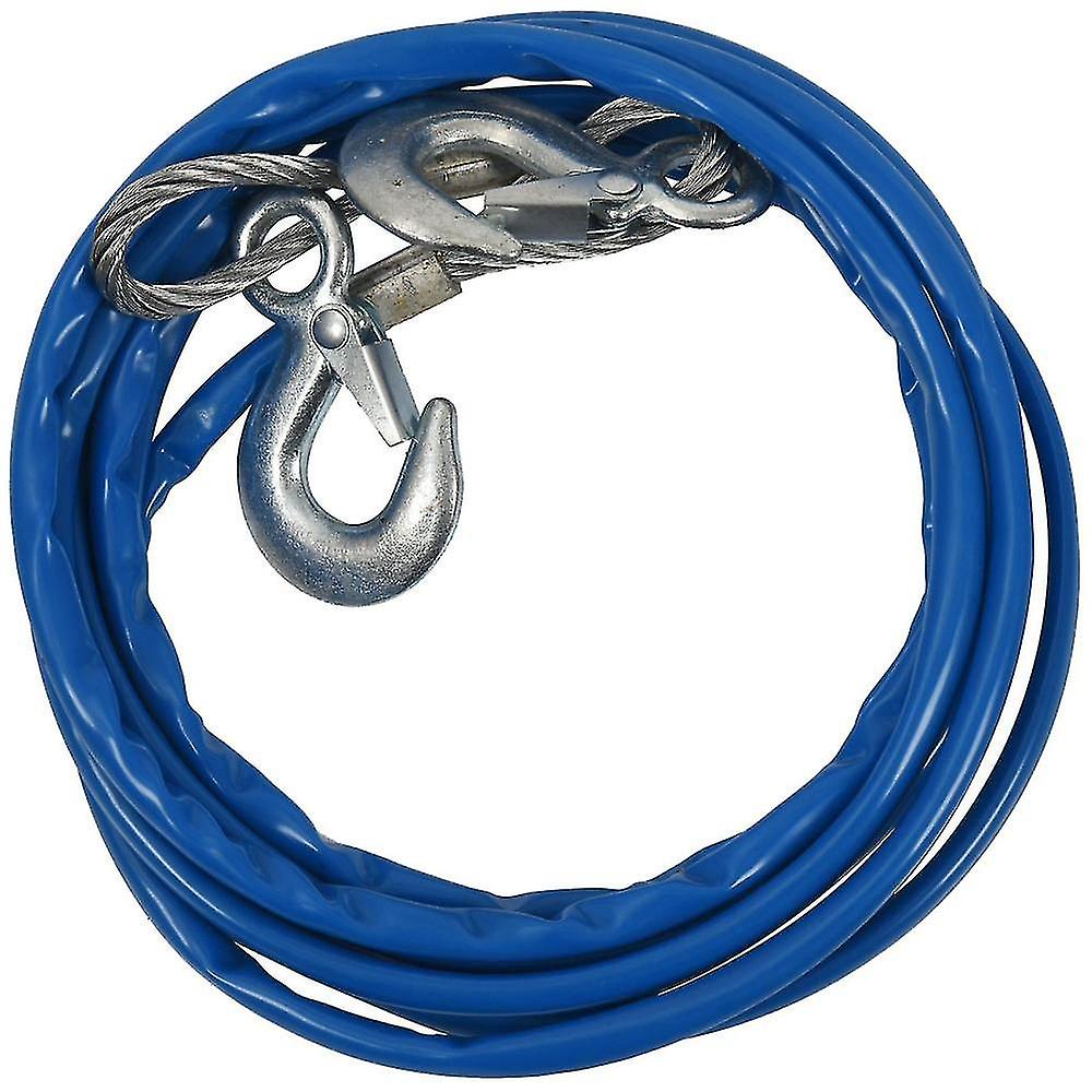 Heavy Duty Tow Ropes 4m 5 Tons Wire Cable High Strength Steel Wire ...