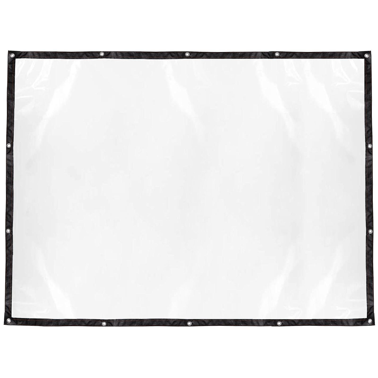 Vattentät Klar Pvc Tarp Heavy Duty Transparent Presenning Uteplats ...