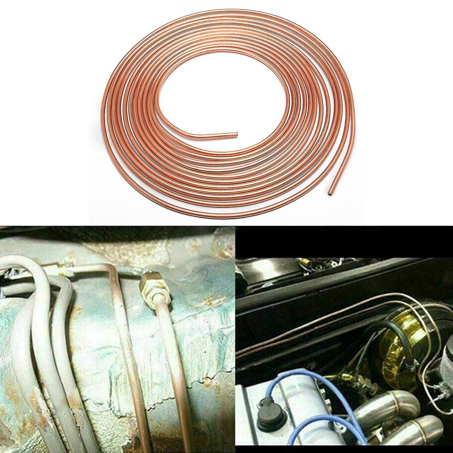 Brake Tubing Hose Kit Anti-rust Universal Sturdy Copper Nickel Brake ...