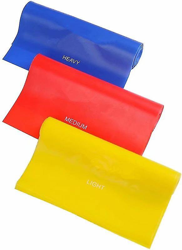 Fitness Bands, Training Band Exercise Band, Set Of 3, 150 X 15 Cm For ...