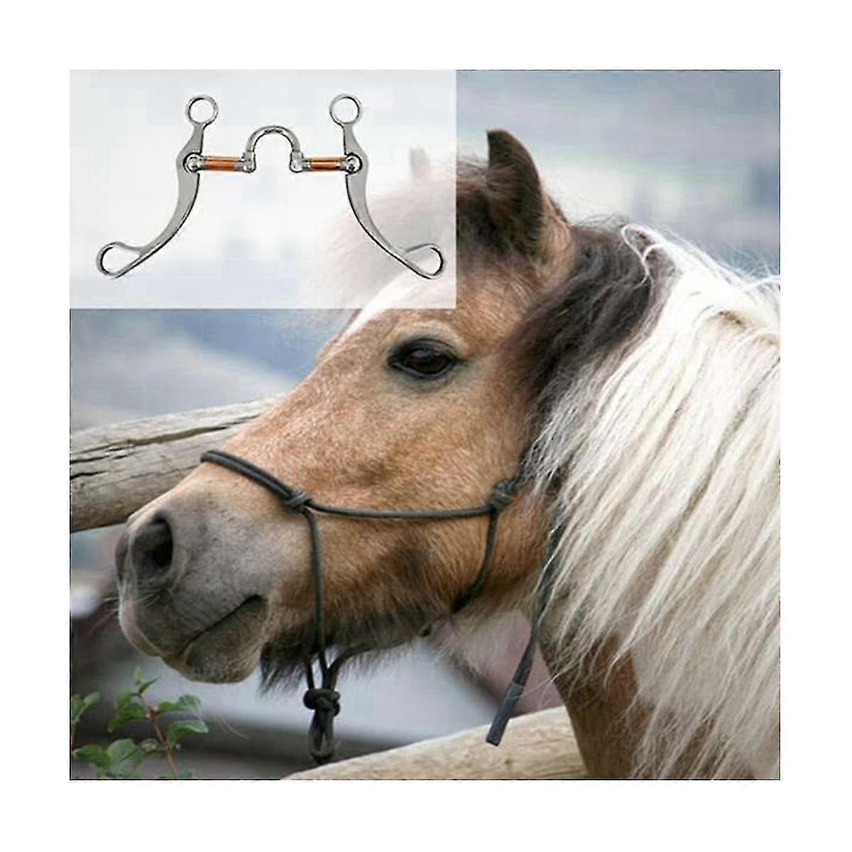 Stainless Steel Snaffle Bit Horse Bits Western Snaffle Bits For Mouth ...