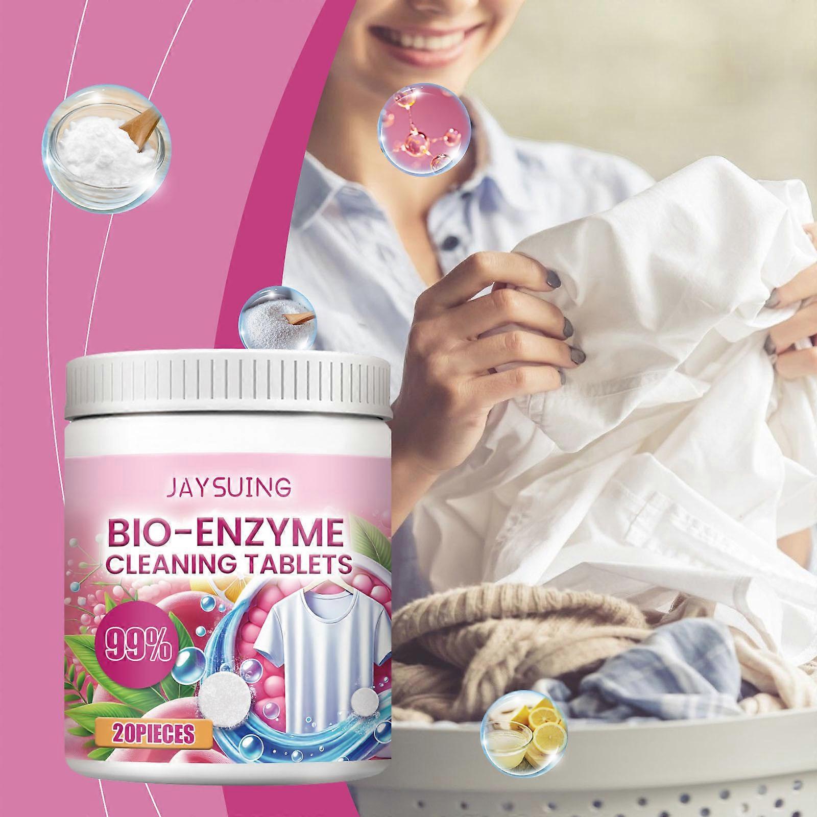 Bio-enzyme Explosion Clothing Whitening High Efficiency Stain Removal Instant Effervescent ...