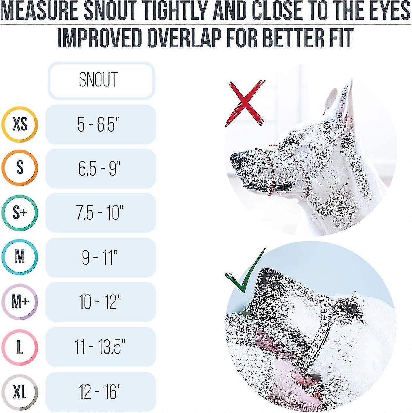 Gentle Muzzle Guard for Dogs - Prevents Biting and Unwanted Chewing ...