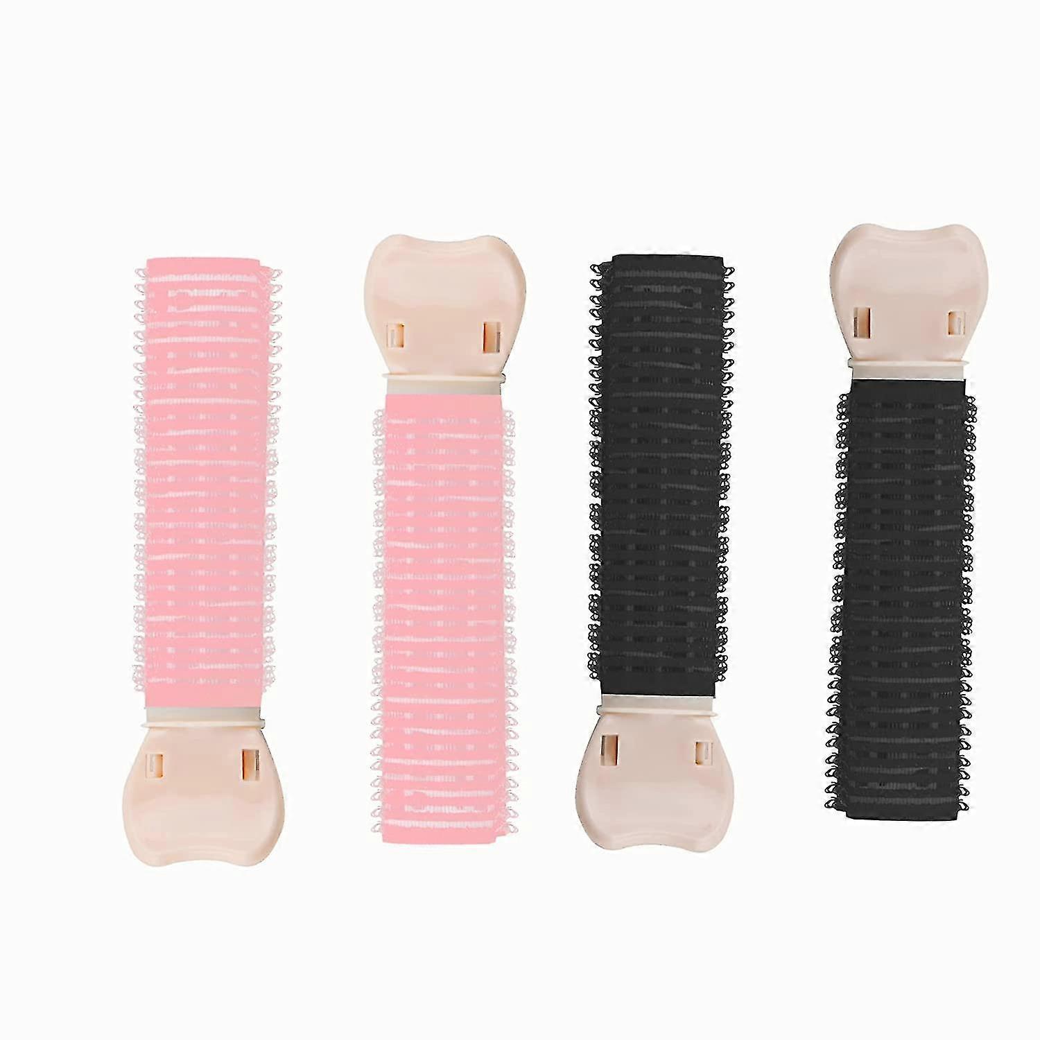 4pcs Hair Rollers Volumizing Curlers Root Clips For Women Girls | Fruugo UK