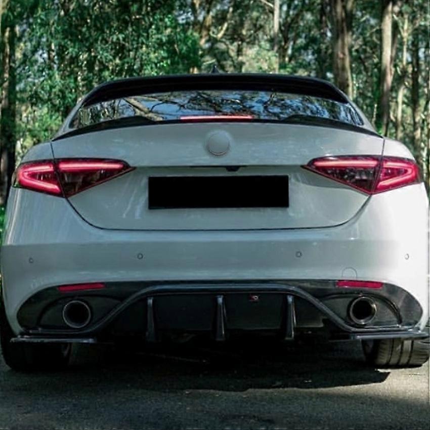 For Alfa Romeo Giulia Spoiler 2015 - 2023 Car Tail Wings Fixed Wind ...