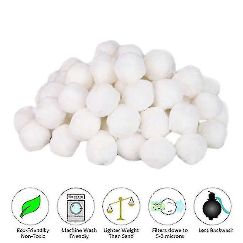 Swimming Pools Filter Balls Portable Wet Dry Cotton Canister Clean Fish ...