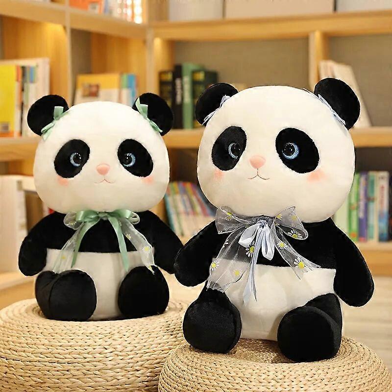 Kawaii Pandas Stuffed Animals Plush Toys Cute Cuddle Panda Hugging ...