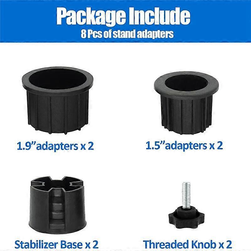 8 Pcs Umbrella Base Stand Hole Ring Plug Cover and Cap Patio Umbrella ...