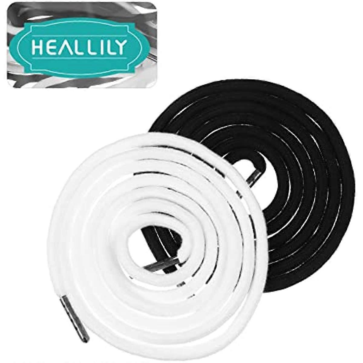 EXCEART 4 Pieces Metal Head Drawstring Cords Black and White Drawstring ...