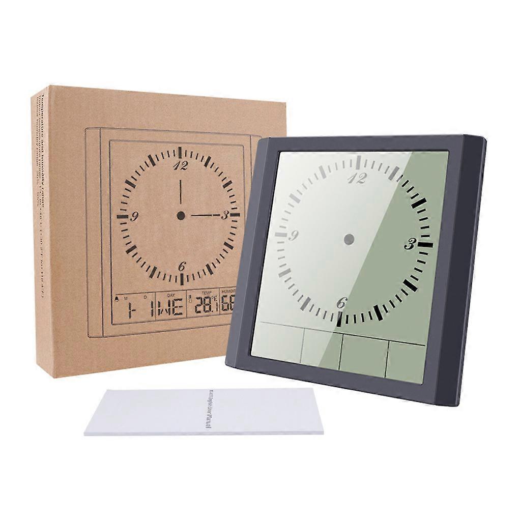 XHX Adjustable Multi-Function Led Lantern Square Digital Alarm Clock ...