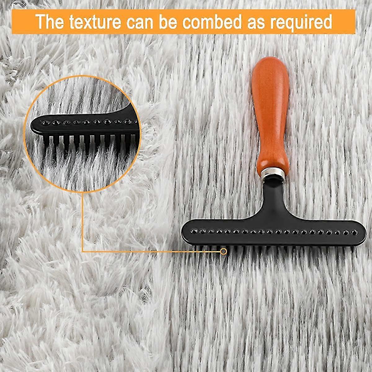 Carpet Rake, Hand Held Carpet Rake, Making Carpets Fluffy Again, Clean ...