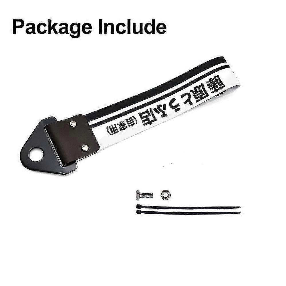JDM Racing Style Tow Strap Universal Race Towing Bars Nylon Car Trailer ...