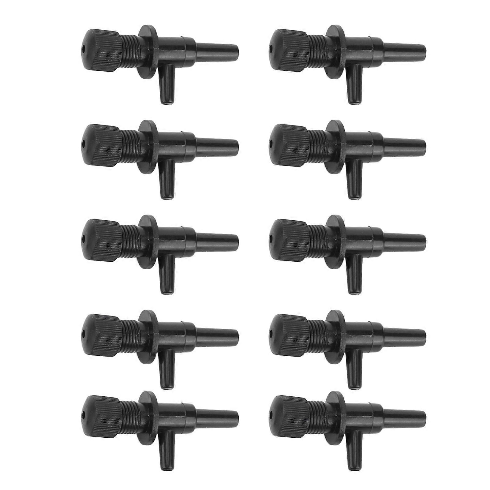 10 Pack Aquarium Control Valves Plastic Fish Tank Air Line Control ...