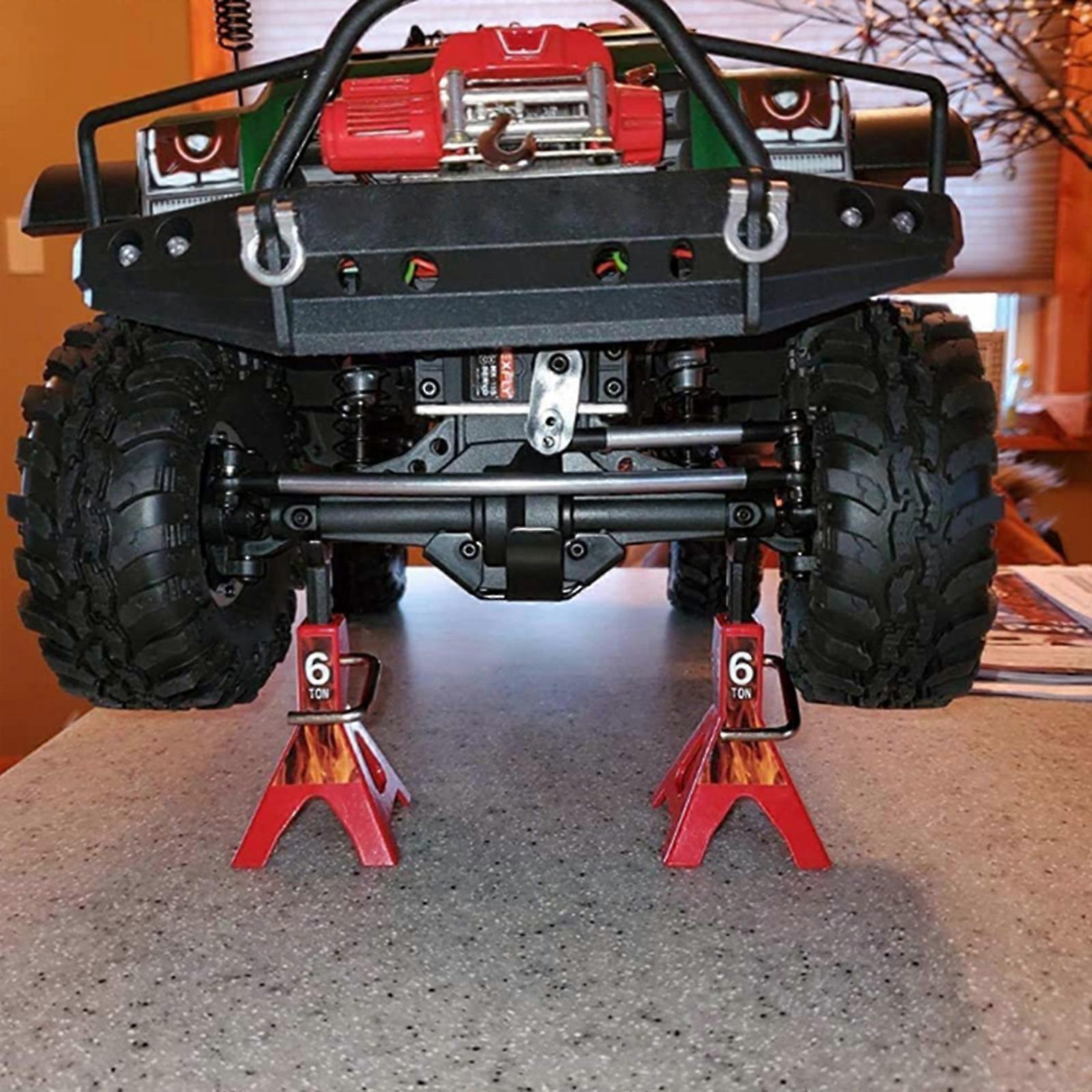 100% Brand New Rc Jack Stands, Metal 6 Ton 3 Ton RC Car Simulation Jack ...