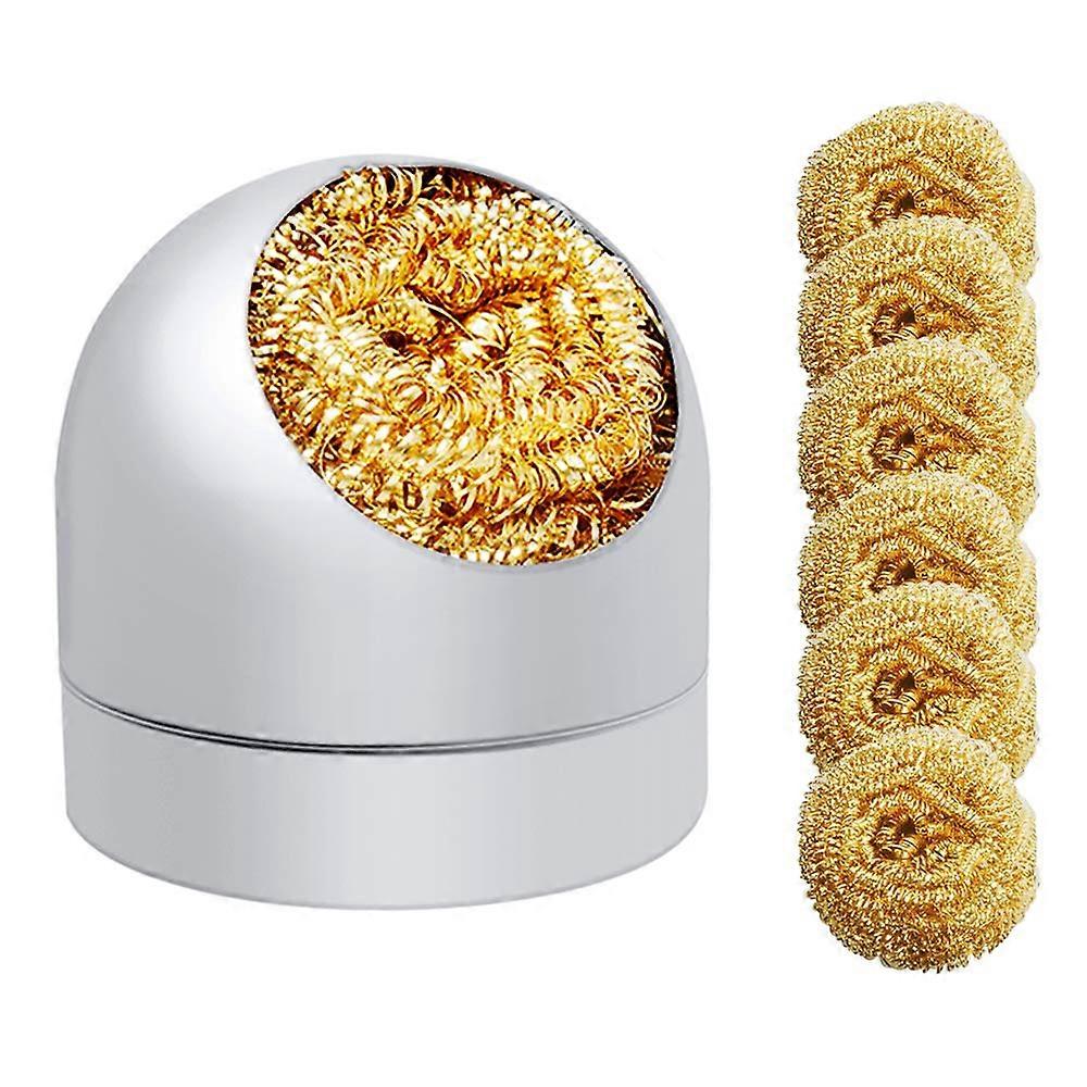 Solder Tip Cleaner Iron Tip Cleaner 6PCS Brass Tip Cleaner Kit Brass ...