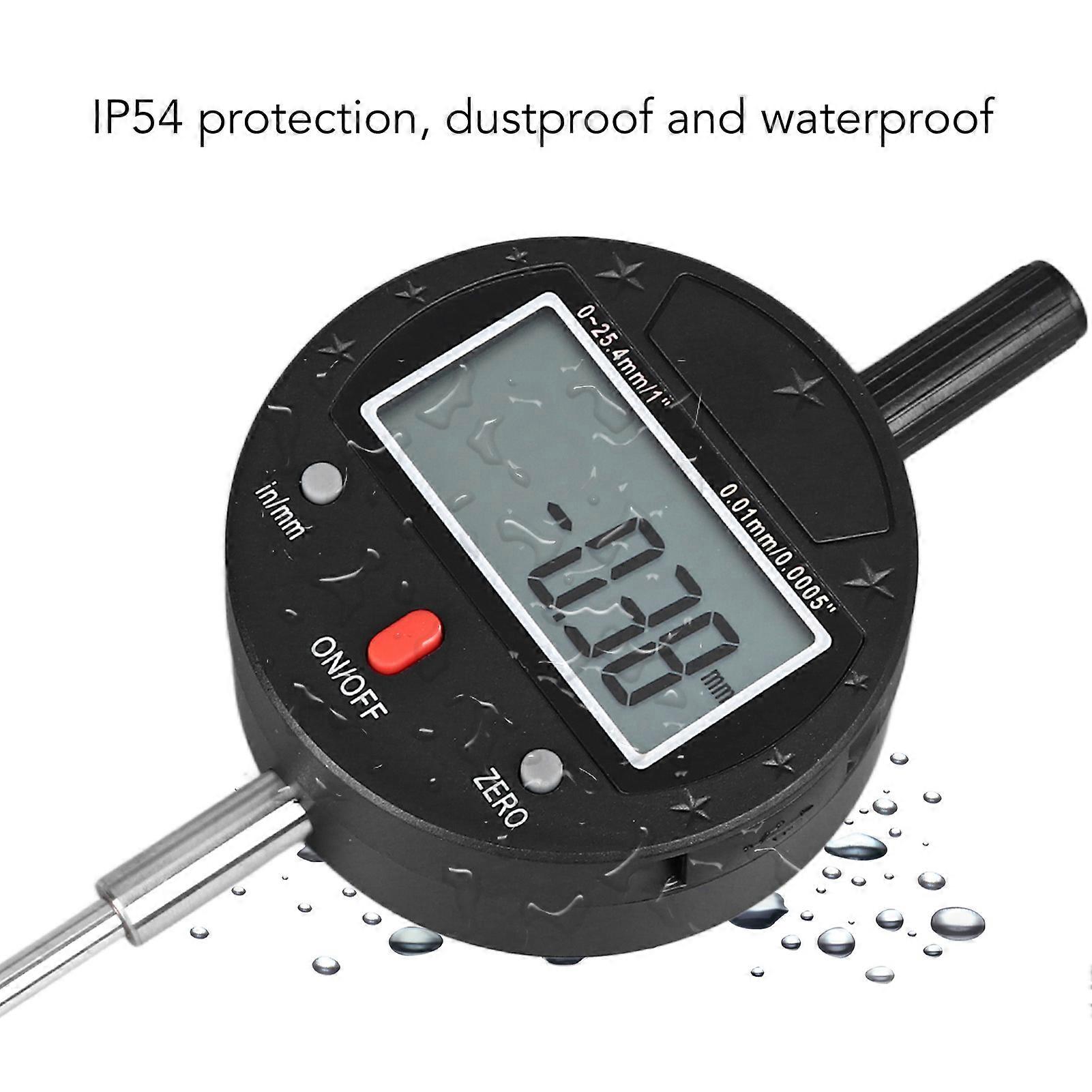 Digital Dial Indicator High Accuracy Electronic Dial Gauge IP54 ...