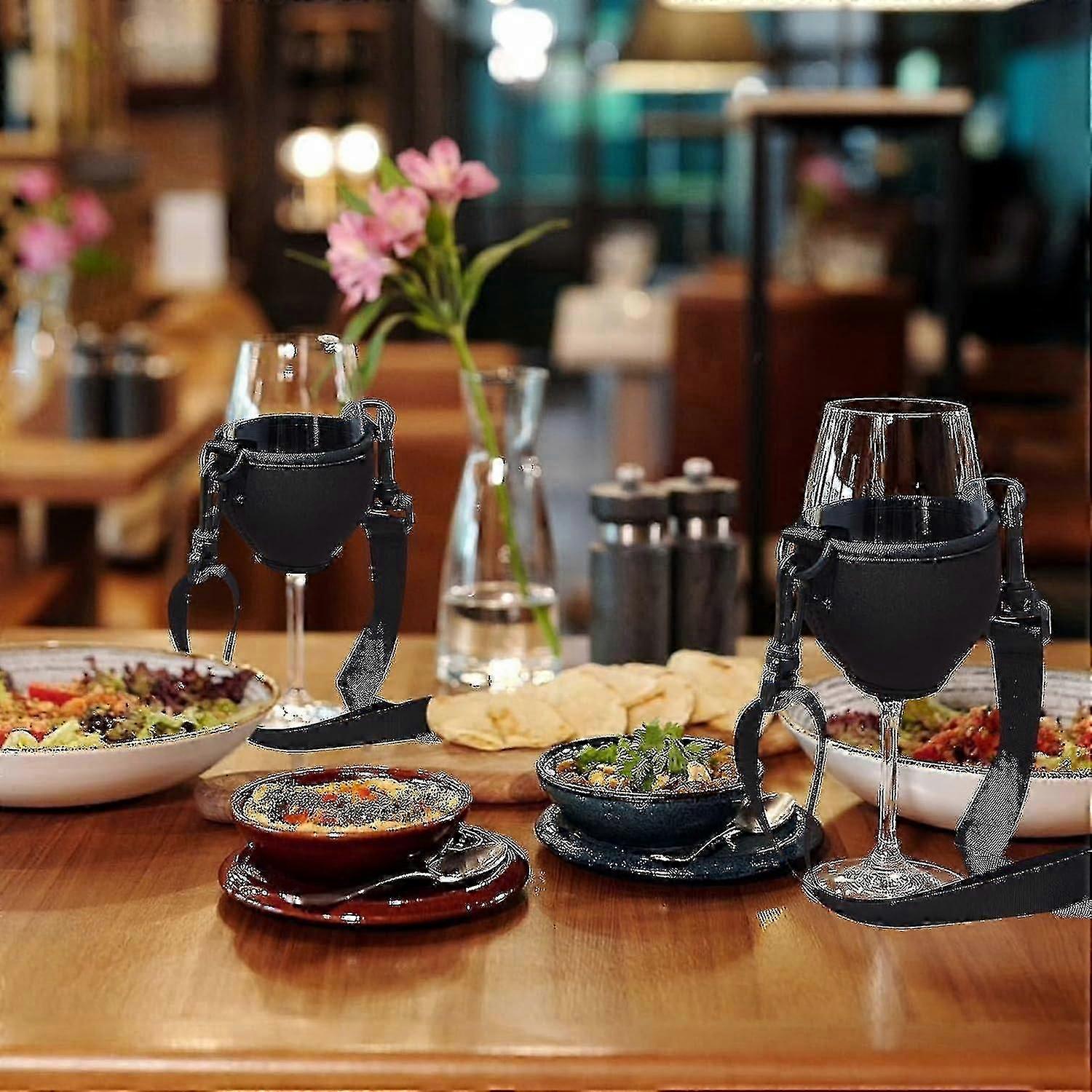 Pack Of 4 Wine Glass Holders For Hanging Wine Glass Holder For Hanging ...