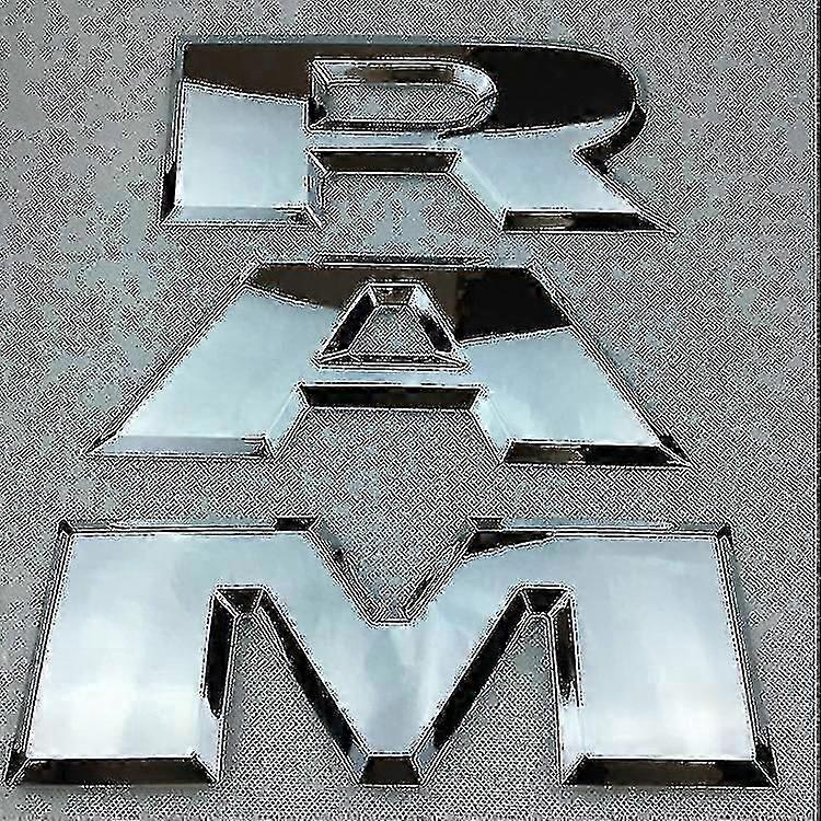 Suitable For Dodge Ram Trunk Car Logo Pickup Stickers Ram 1500 2500 ...