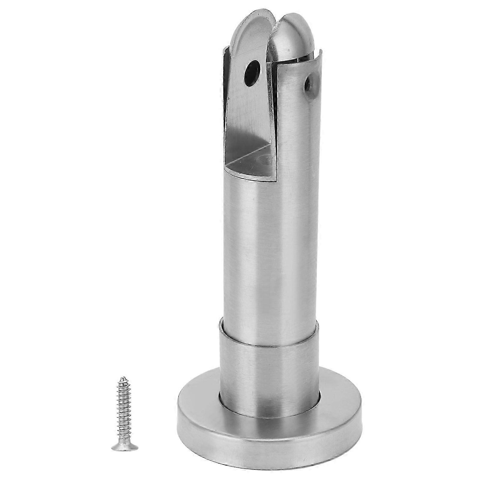 Partition Support Foot Stainless Steel Glass Fence Clamp for Public ...