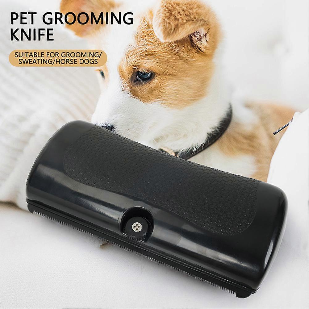 Metal Grooming Brush, Horse Sweat Scraper & Shedding Tool for Cattle ...