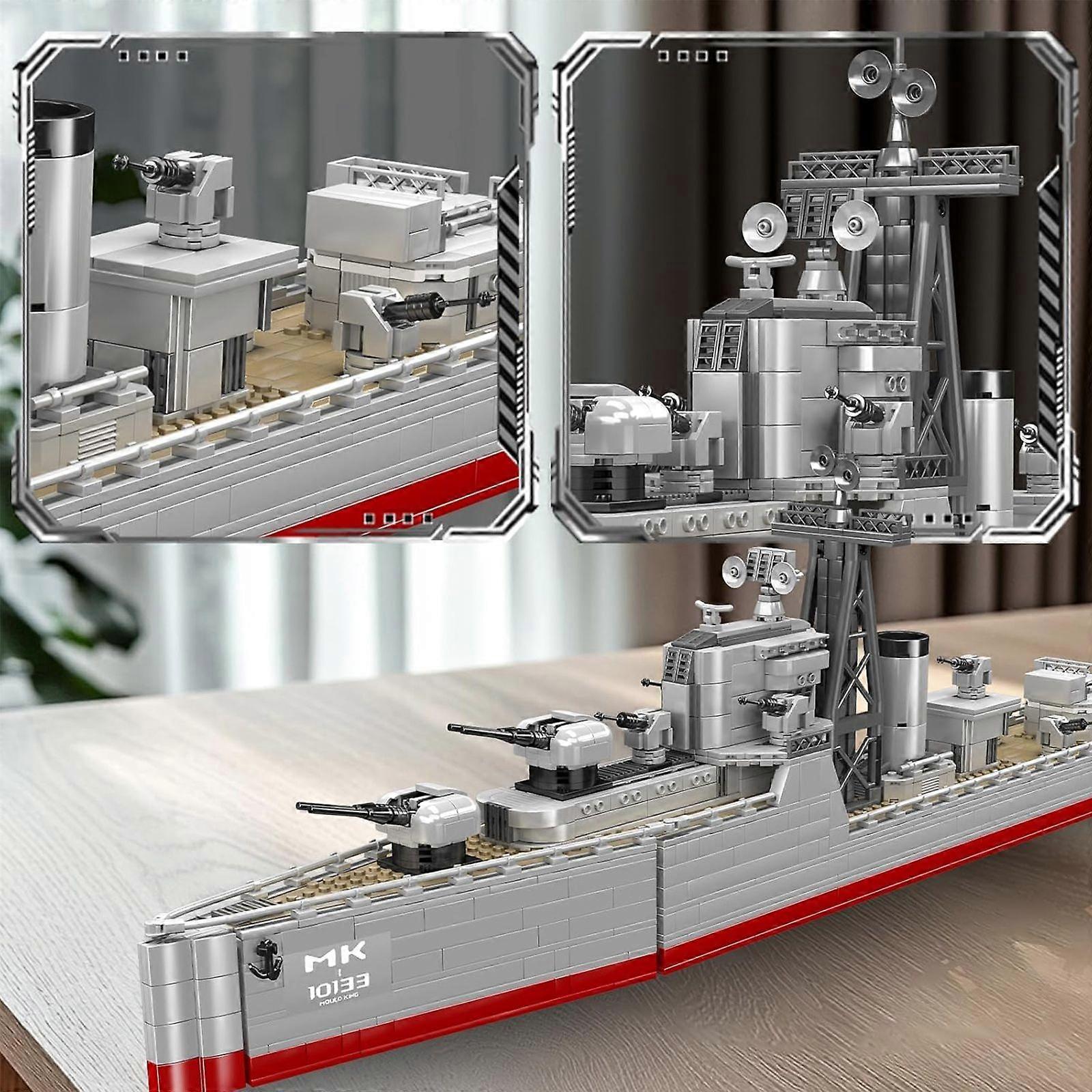 Mould King 1815PCs Battle-Class Destroyer Building Kit - 1:300 Scale ...