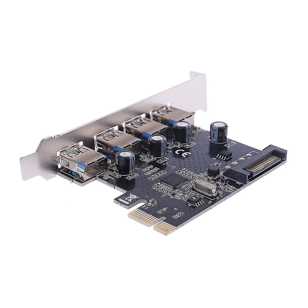 Pci-e Pci Express To Usb 3.0 Via Chip Sata Interface 4 Port Adapter ...