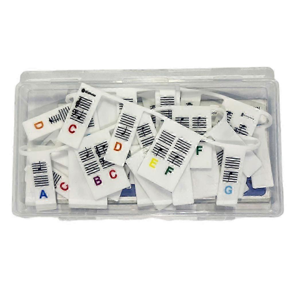 2026 Removable Piano Keyboard Note Labels for Beginner Piano Notes ...