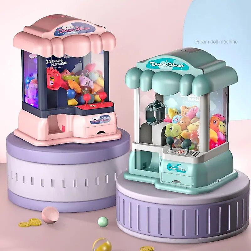Cartoon Automatic Claw Machine Doll Machine Kids Operated Play Game ...