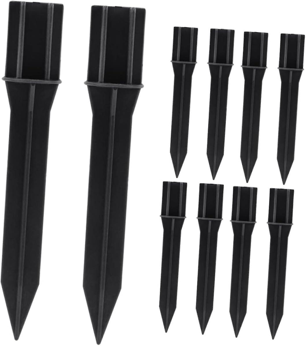 10pcs ground nail piles, solar powered lawn universal light piles ...