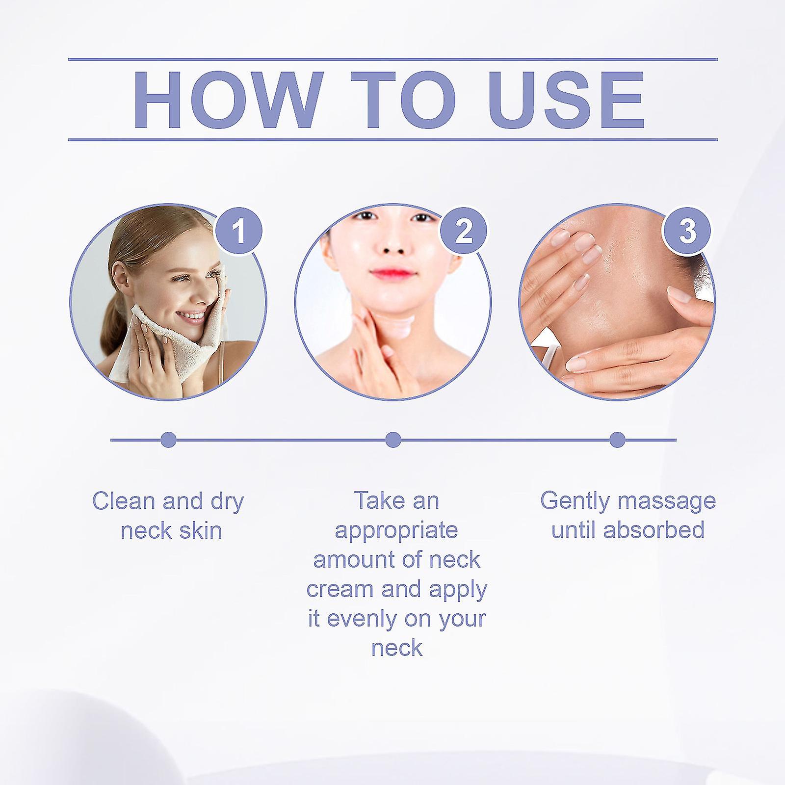 3pcs Neck Cream, Neck Firming Cream, Neck Tightening Cream, Neck ...