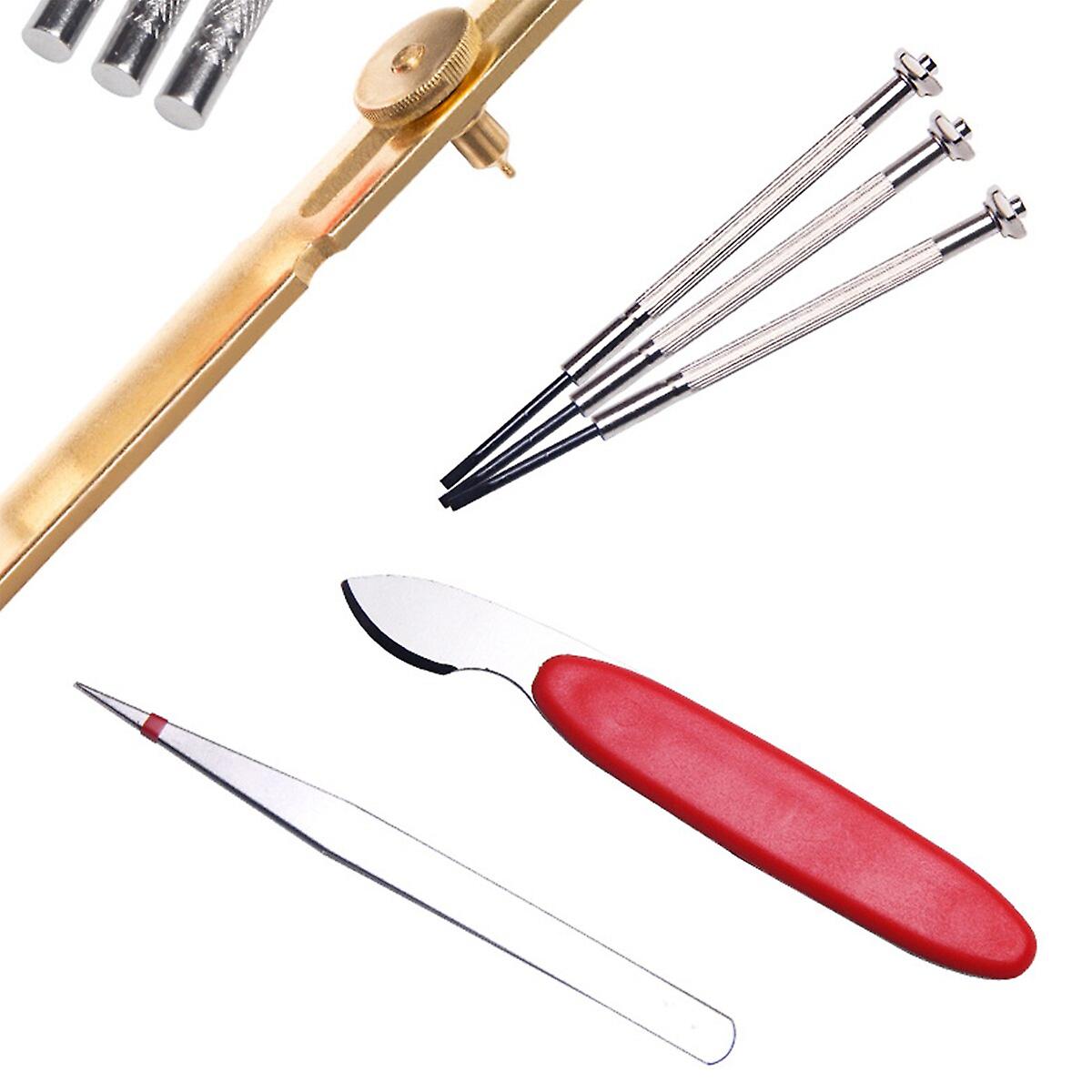 16pcs Watch Repair Tool Kit Watchmaker Link Pin Remover Case Opener ...