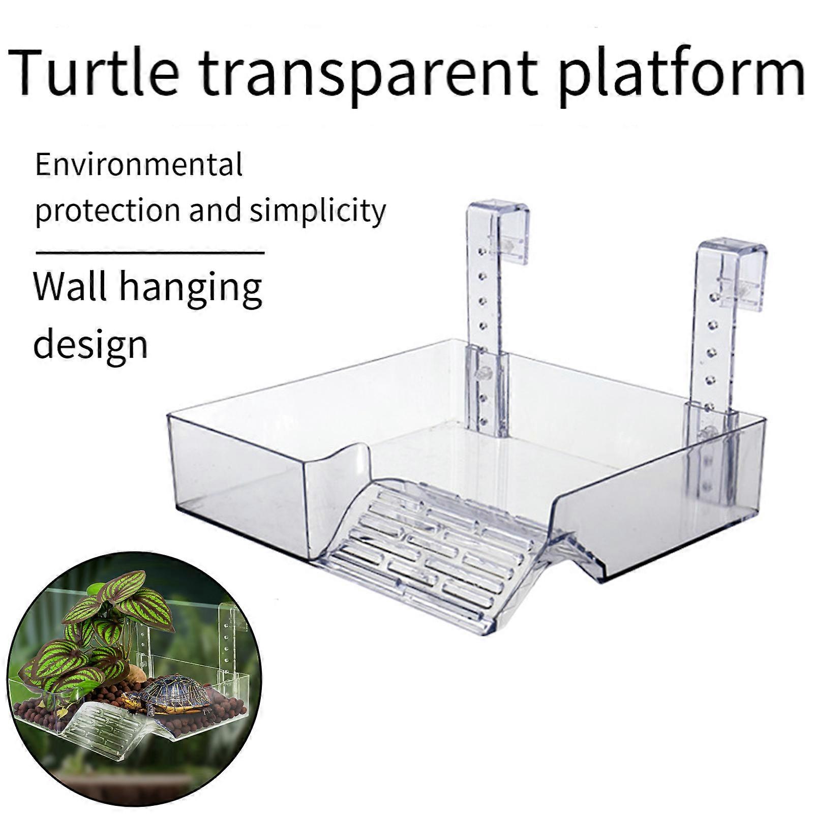 Hanging Turtle Basking Platform Aquatic Reptile Ramp Dock Turtle ...