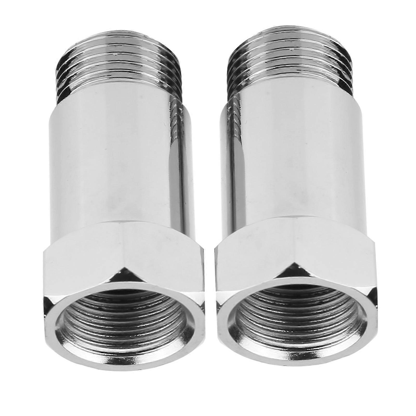 2Pcs 45mm M18*1.5 Check Engine Light Eliminator Adapter O2 Oxygen ...