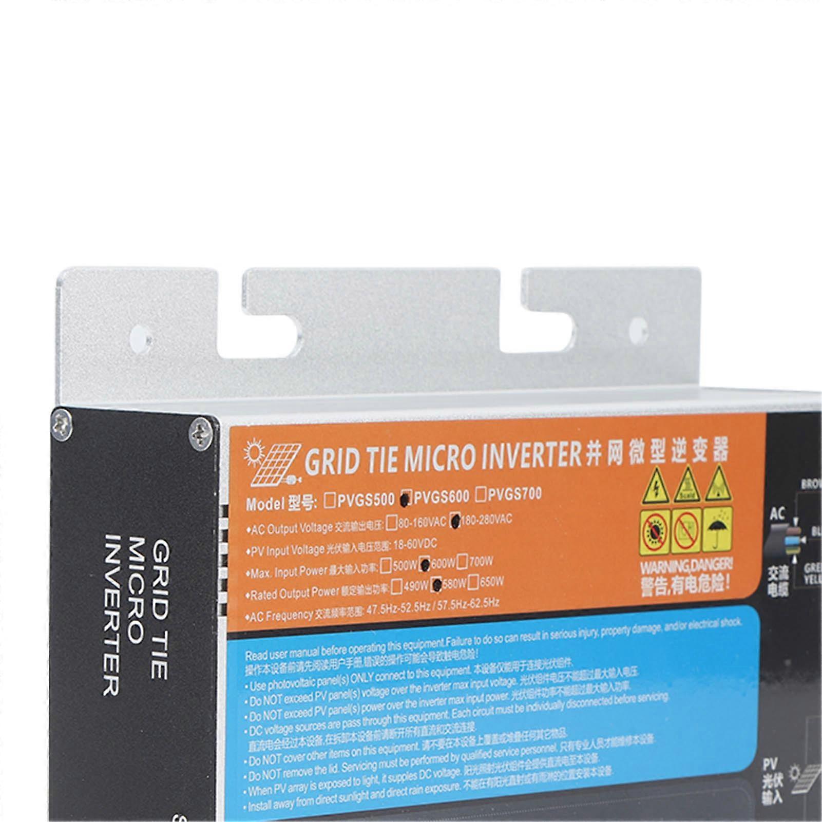 600w Grid Tie Inverter Solar Micro Inverter Power Sine Wave Inverter ...