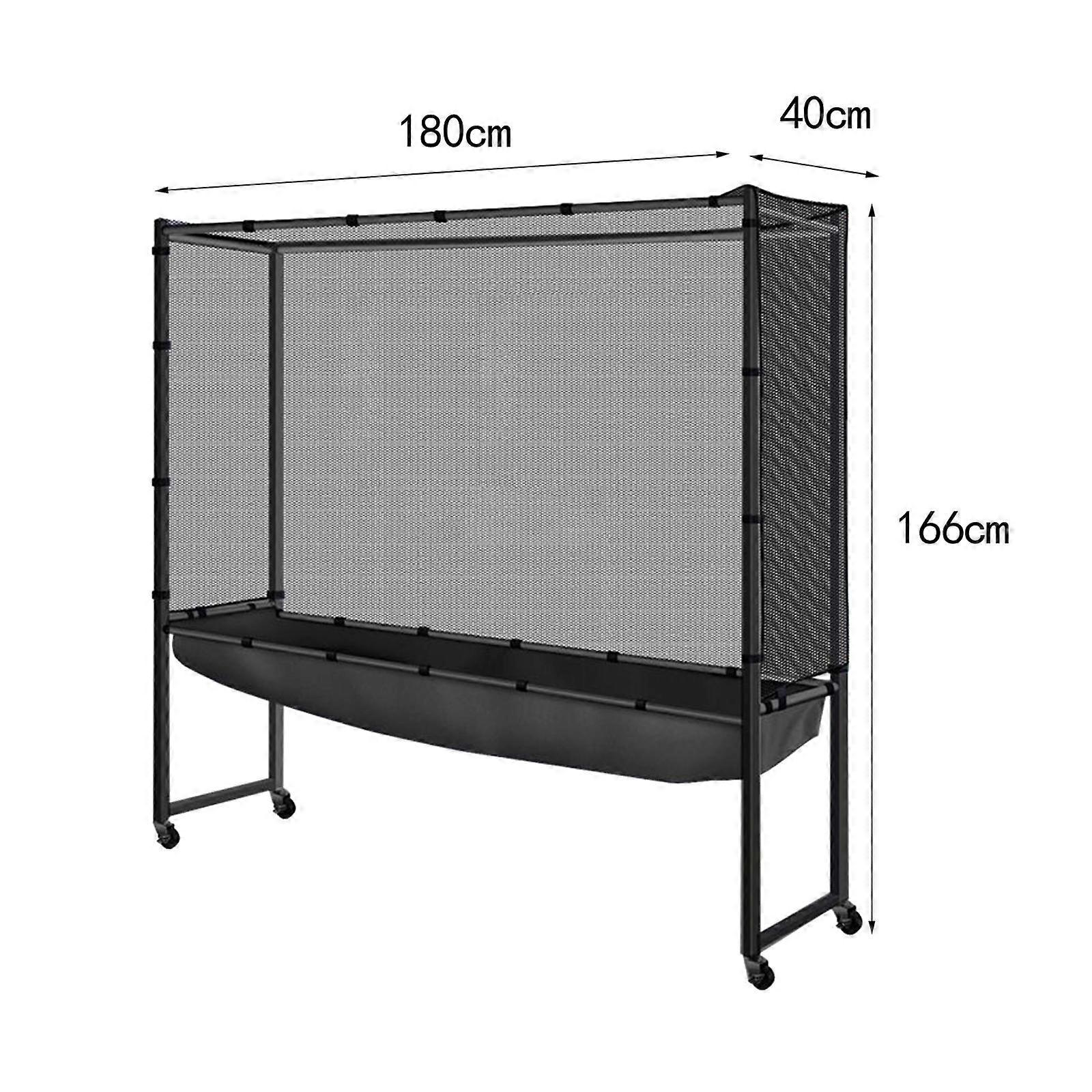 Movable Table Tennis Ball Net Ball Collector for Robot Serve Practice ...