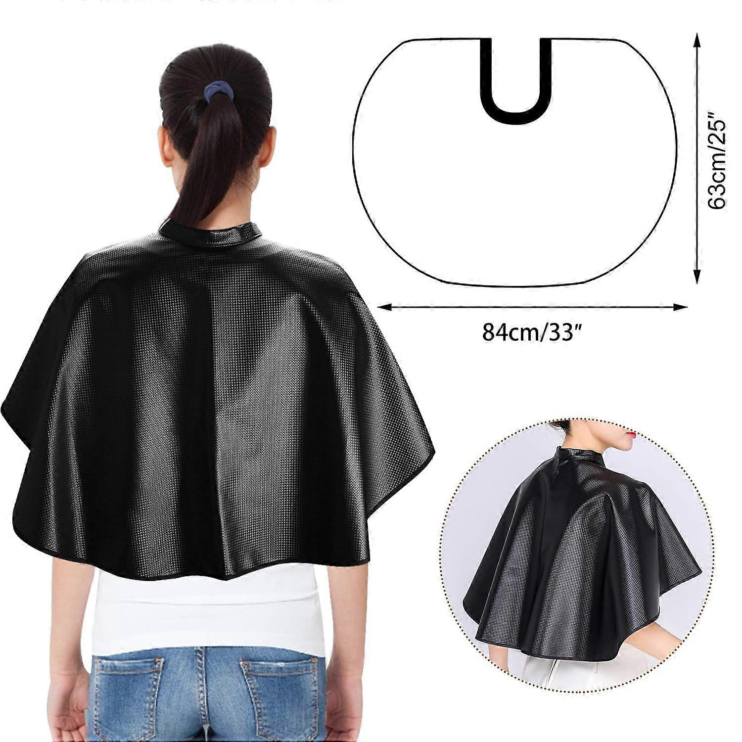Hairdressing cape, waterproof, chemical-resistant, short hairdressing ...