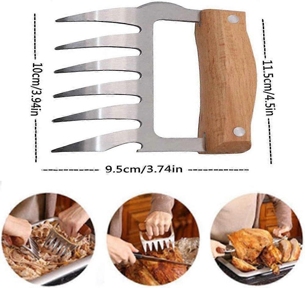 Meat Claws, Pulled Pork Shredders, Lift & Grip & Pull & Shred Barbecue ...