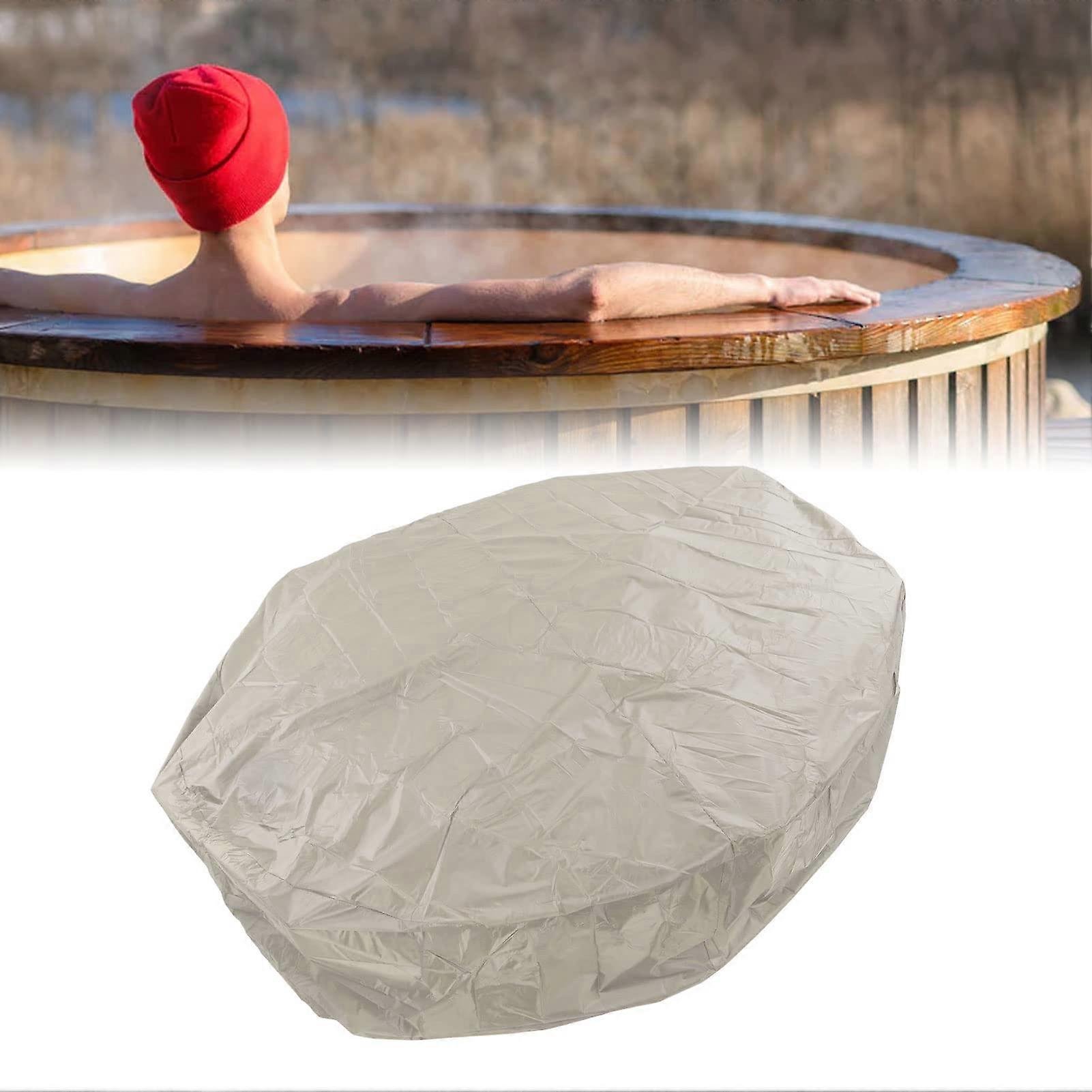 Outdoor Round hot water bathtub protection, Spa Cover Protector ...
