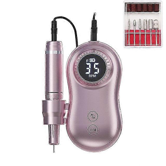 Nail drill machine 35000 rpm cordless rechargeable nail machine nail ...