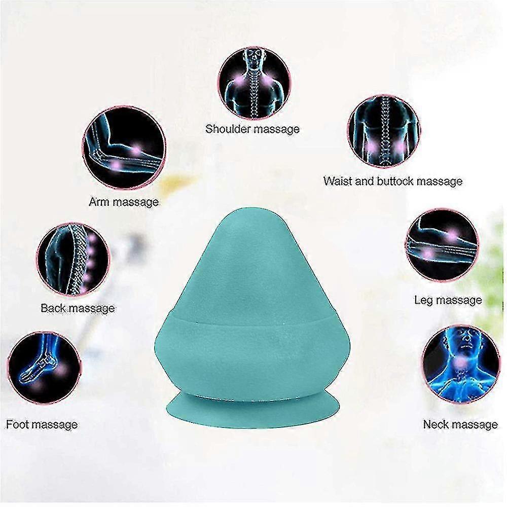Mountable Massage Therapy Tool - Multi-surface Suction Cup Wall ...