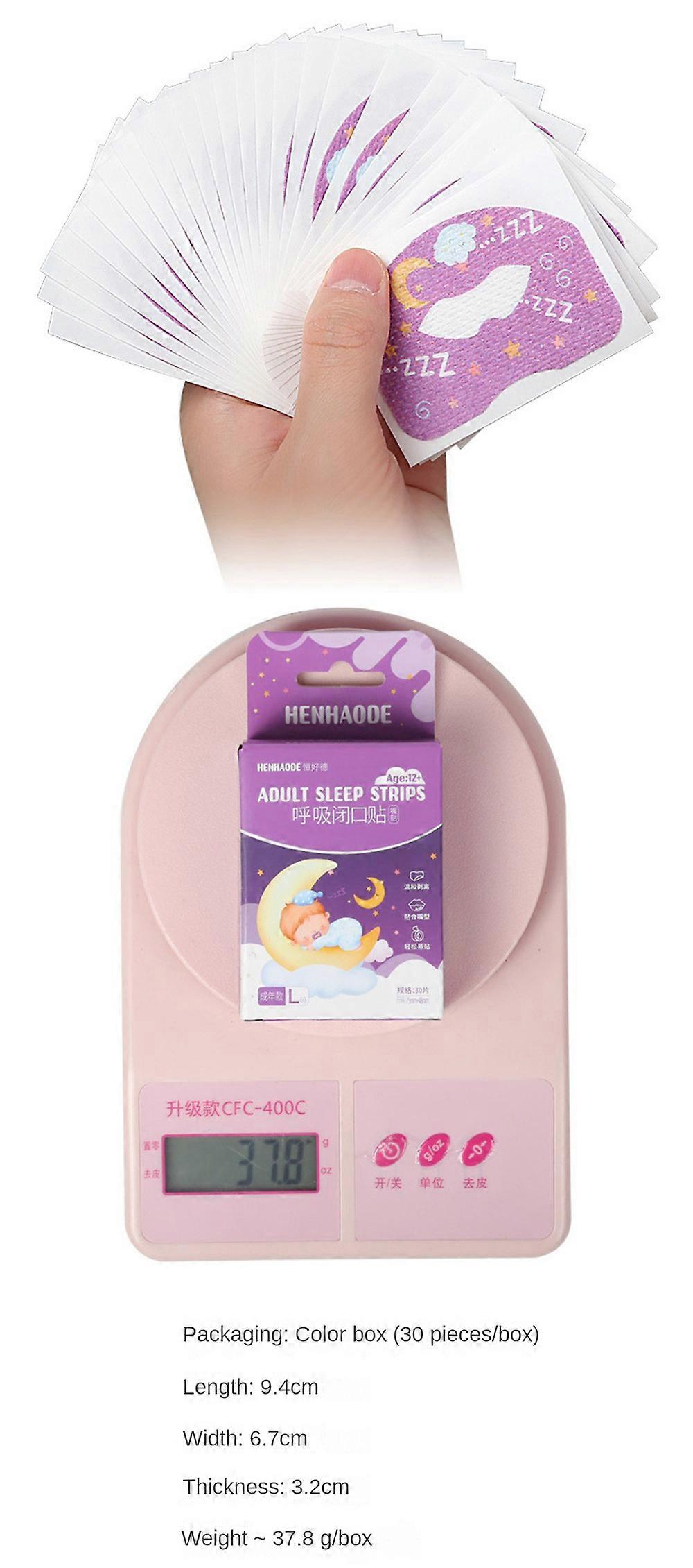 30pcs Breathing Correction Stickers Kids/Adults Night Orthopedic Nose ...