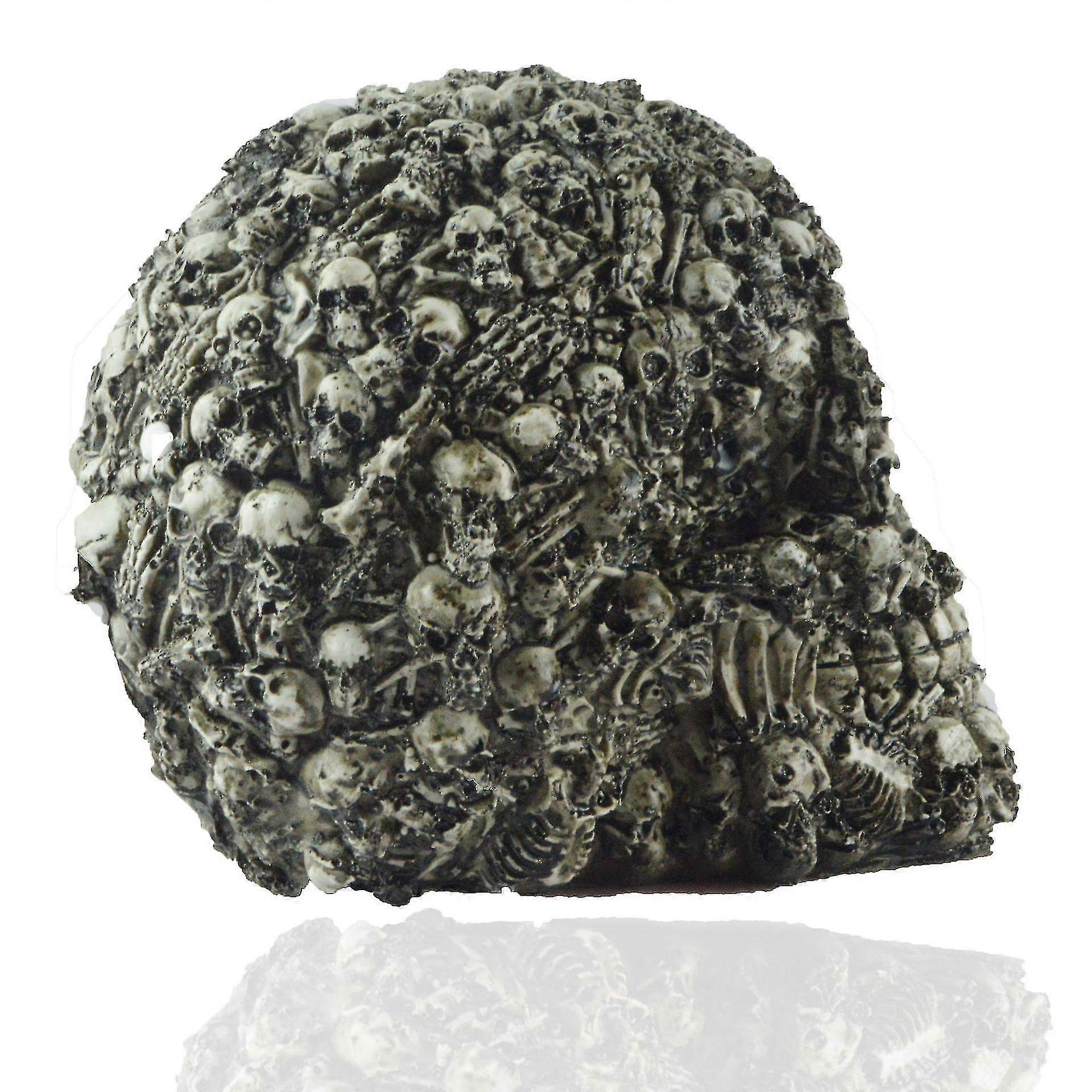 Th Halloween Resin Skeleton Mini Skeleton Handmade Decoration Scary ...