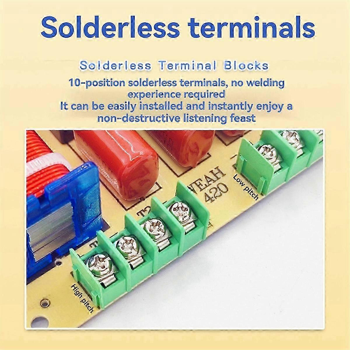 420 Adjustable Crossover Divider 400w Speaker Crossovers Systems 4 Way ...