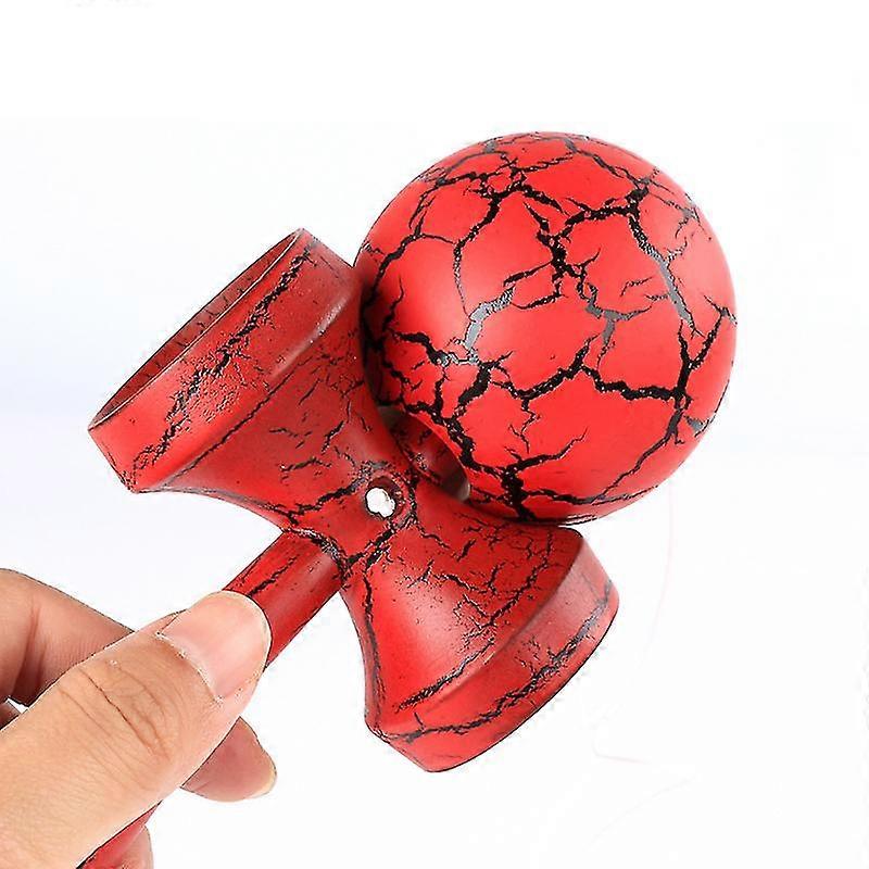 Japanese Kendama Crack Color Kendama Toy Ball Game For Children Wooden ...