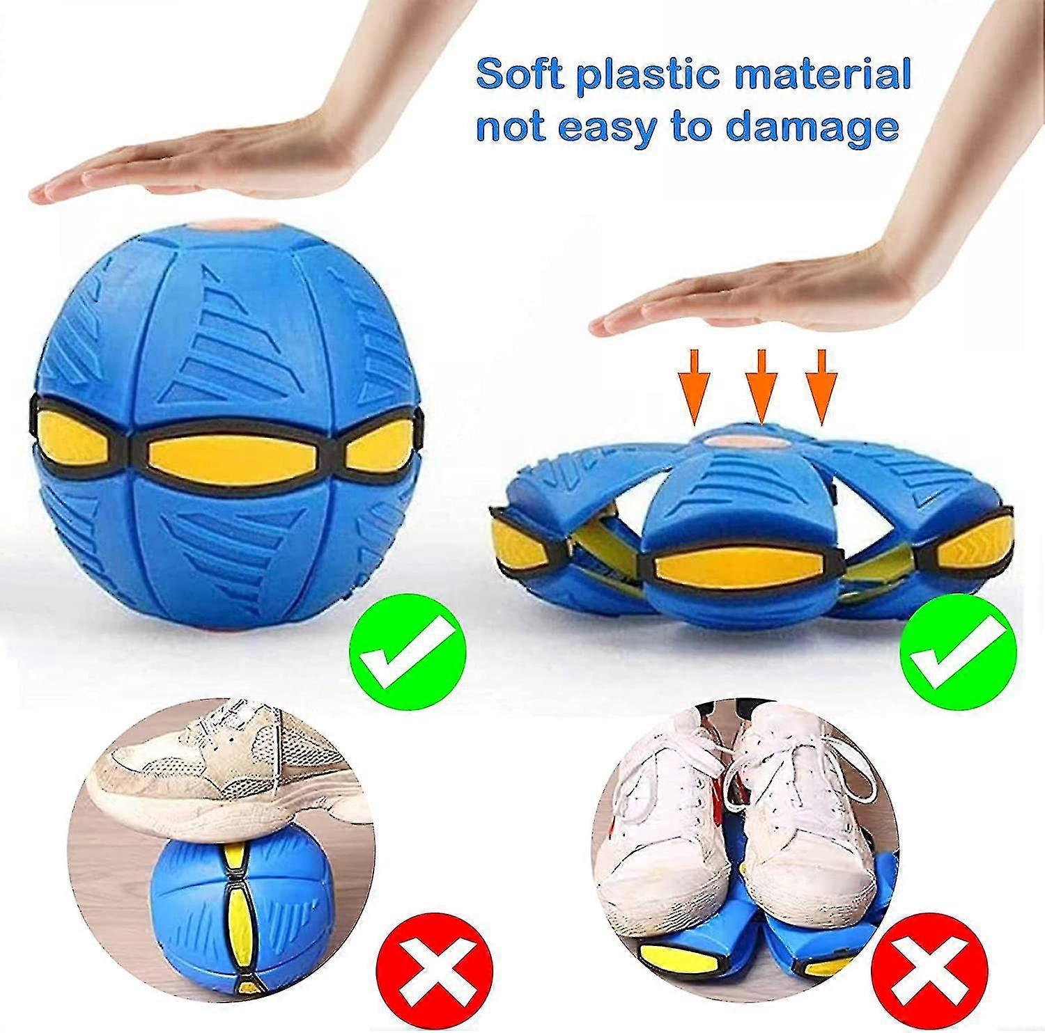 Magic Flying Saucer Ball Dog Toy - Pet Toy for Fun Play | Fruugo UK