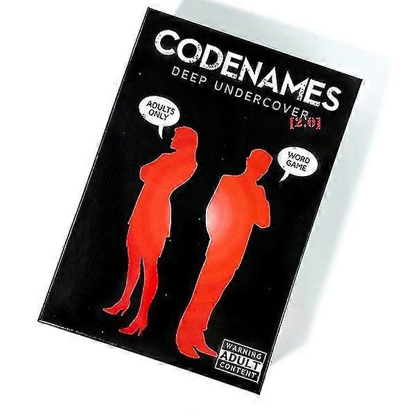 Lark & Clam Codenames Deep Undercover 2.0 - Game Night Party Board Game ...