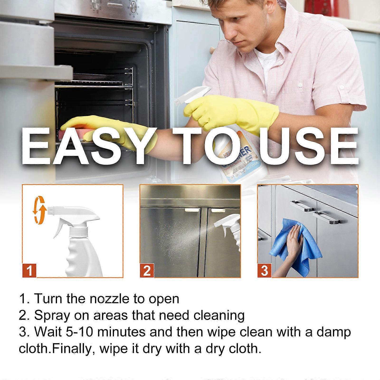 All-Purpose Cleaner, Kitchen Spray Cleaner & Degreaser, Heavy Oil Stain ...