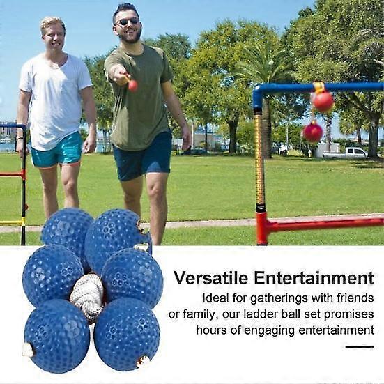 3 Pairs Ladder Ball Replacement Ladder Toss Game Balls Kids Ladderball ...