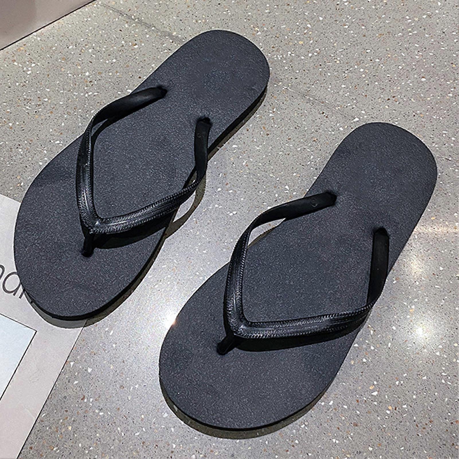 Women Beach Slipless Flip Flops Cartoon Pattern Comfortable Arch ...